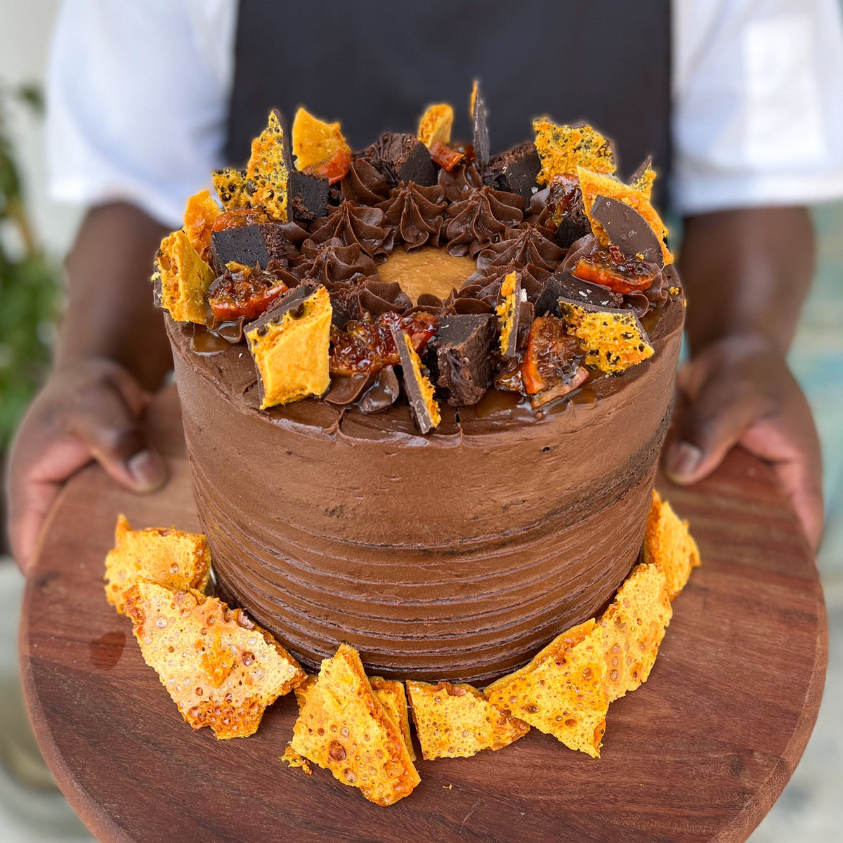 Dark Chocolate, Orange & Whiskey Sponge Cake – La Paris Bakery & Deli